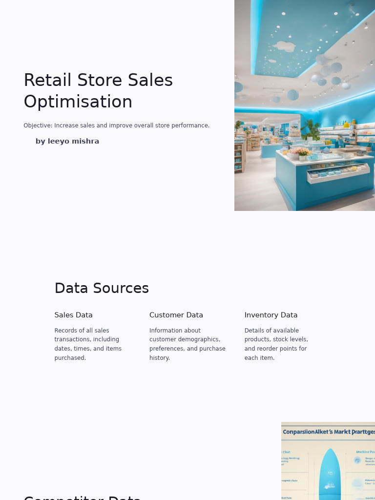 Retail Store Sales Optimisation | PDF