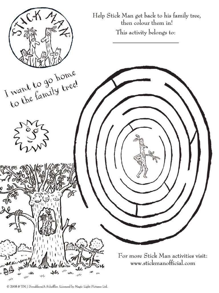 Stick Man Maze | PDF