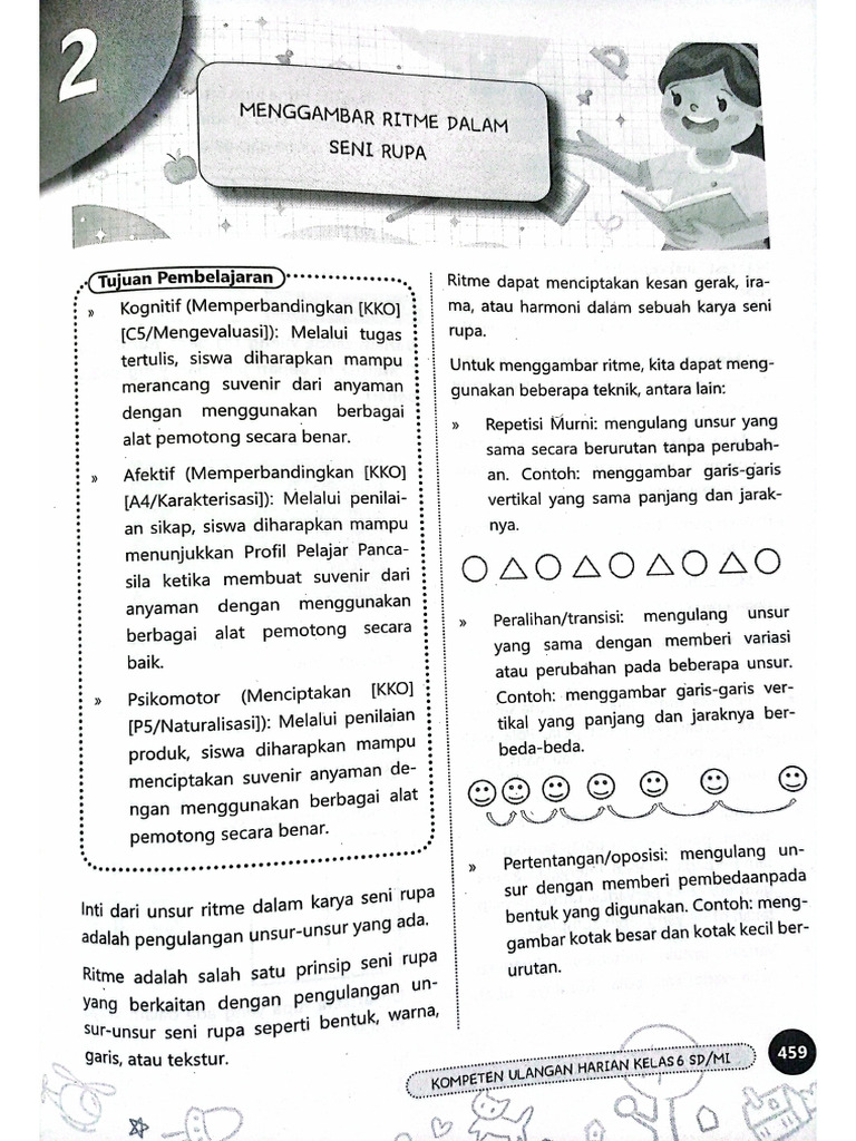 Bab 2 Menggambar Ritme Dalam Seni Rupa | PDF