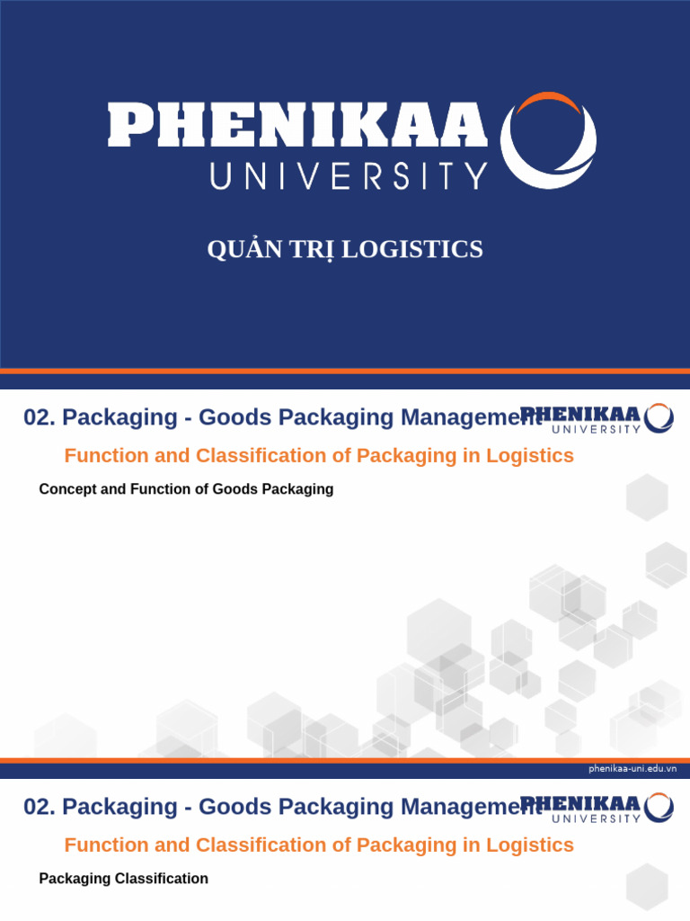 Packaging and Goods Packaging Management | PDF