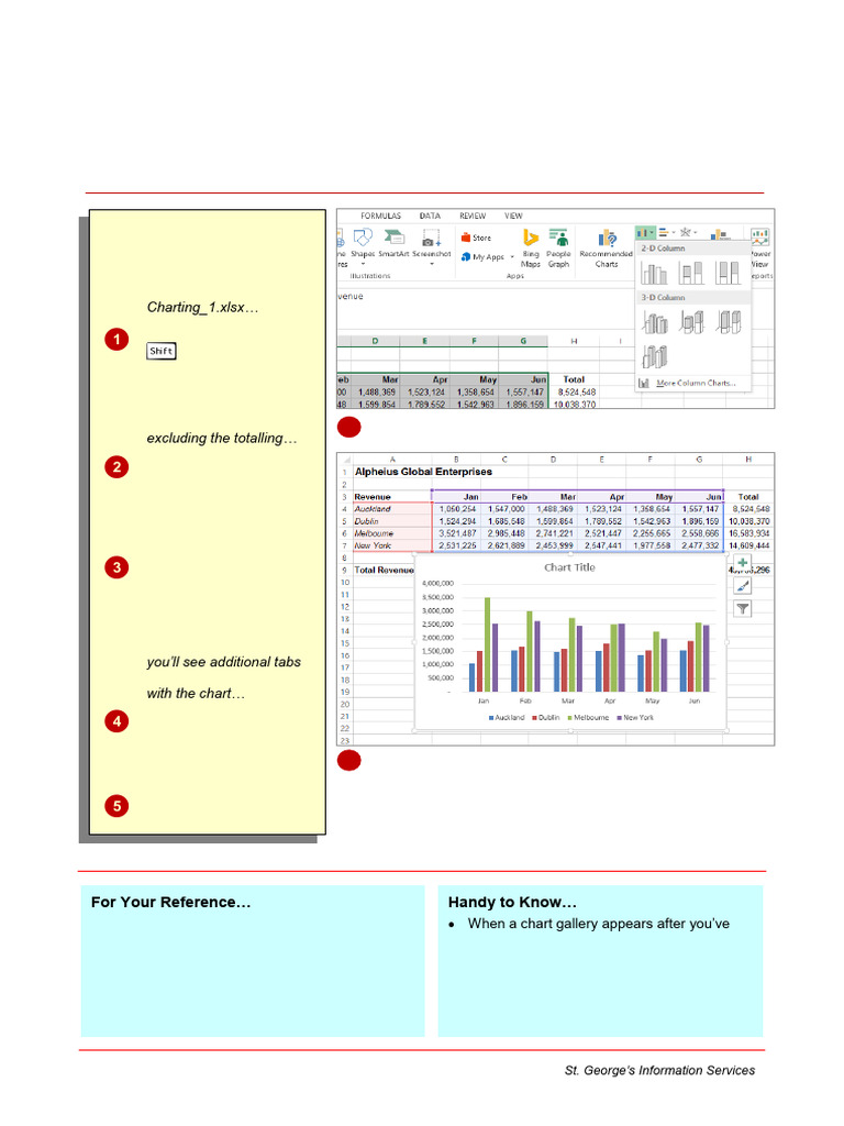 Create Excel Charts from Scratch | PDF | Microsoft Excel | Microsoft ...
