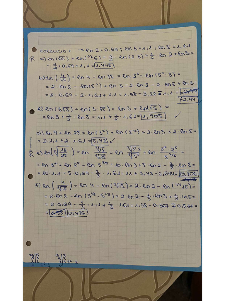 Adrian Antonio Deberes Matematicas para La Empresa | PDF