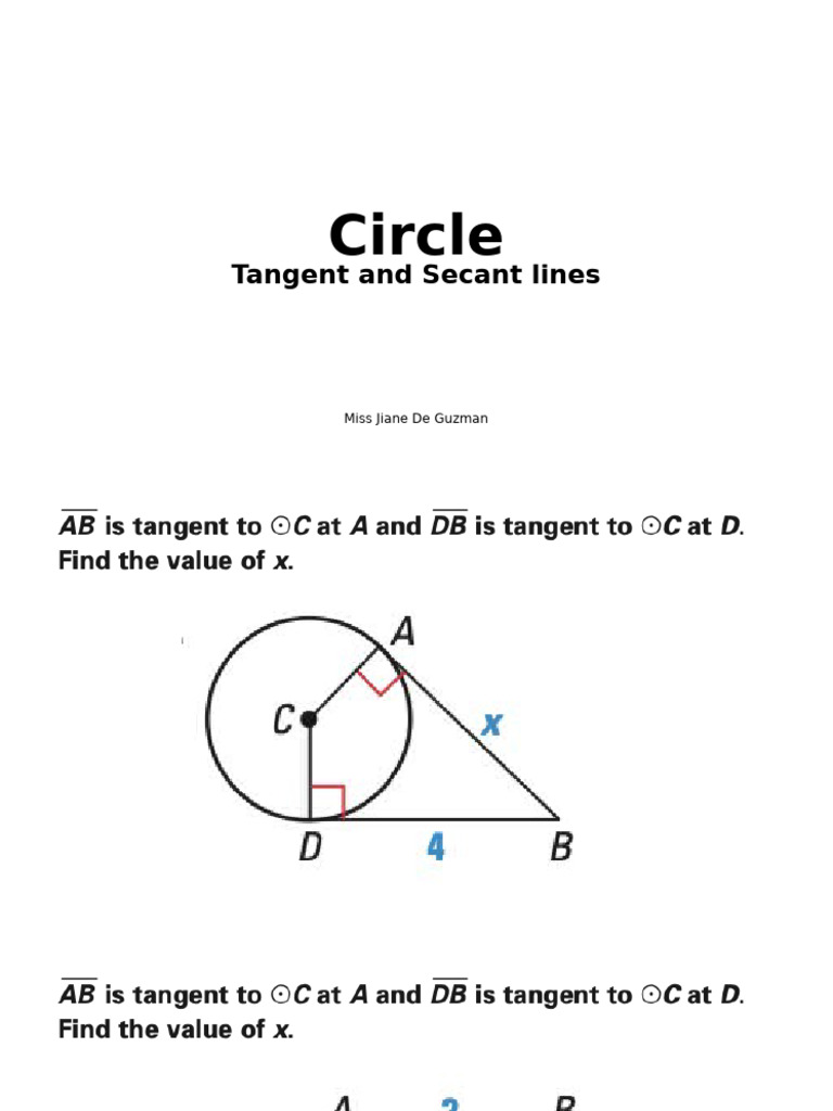 Circle | PDF | Teaching Methods & Materials | Science & Mathematics