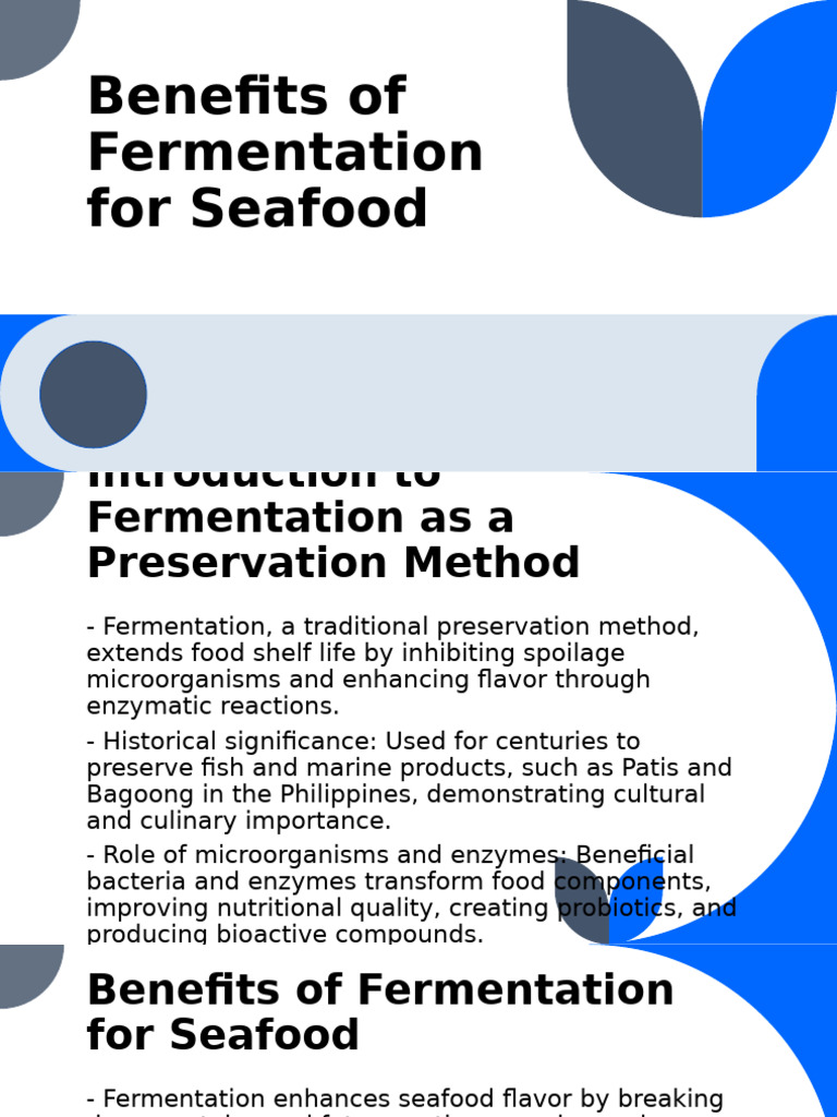 Benefits of Burong Isda Fermentation | PDF | Fermentation | Taste