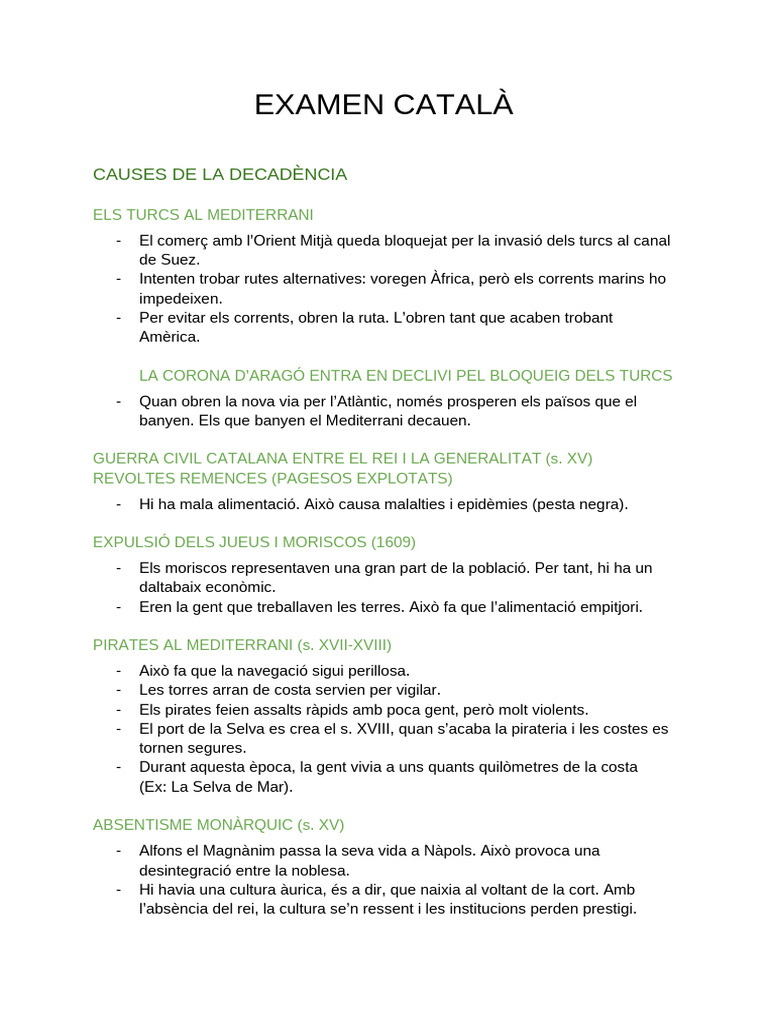 Examen Català | PDF