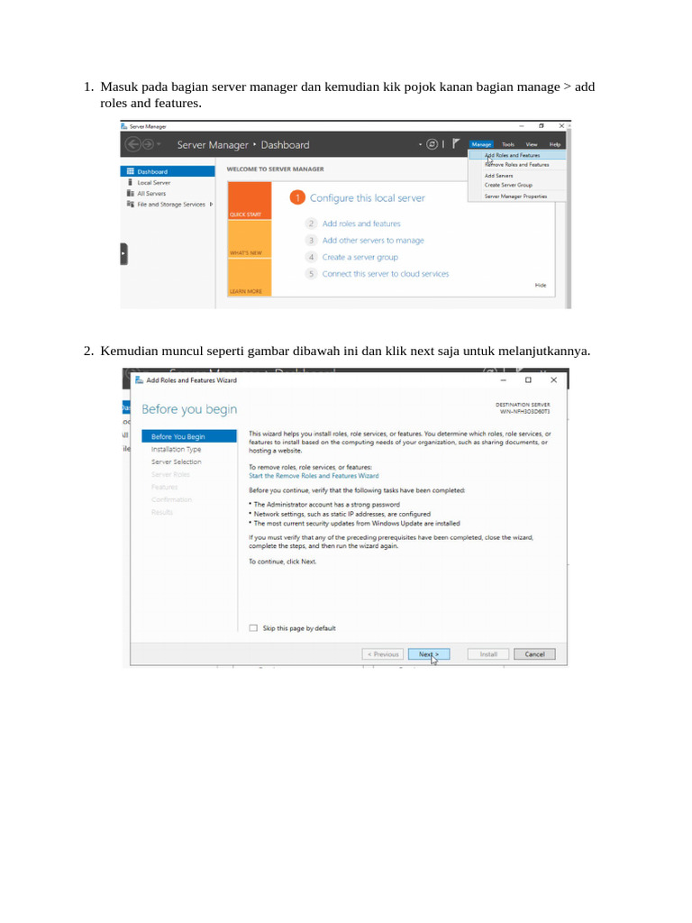 Install NFS WIndows Server | PDF