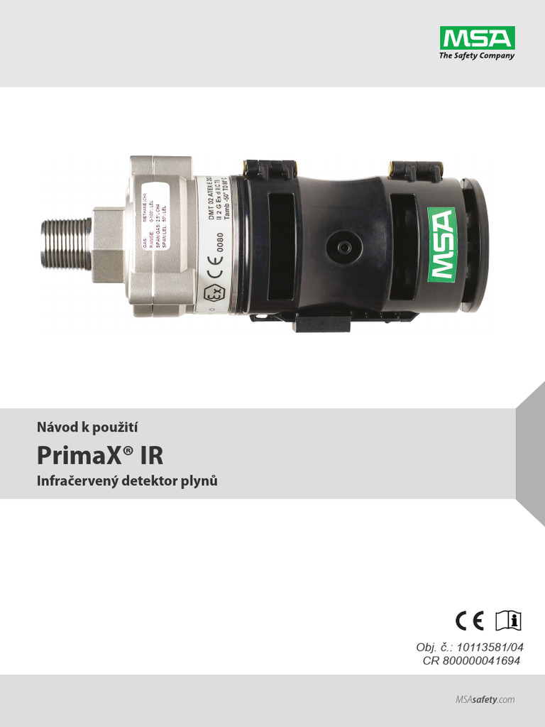 OPM - PrimaX IR - 10113581 - 04 - CZ | PDF