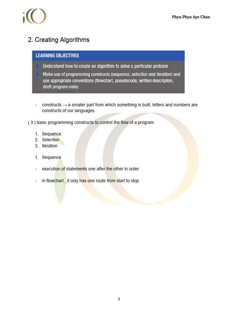 Understanding Programming Constructs | PDF