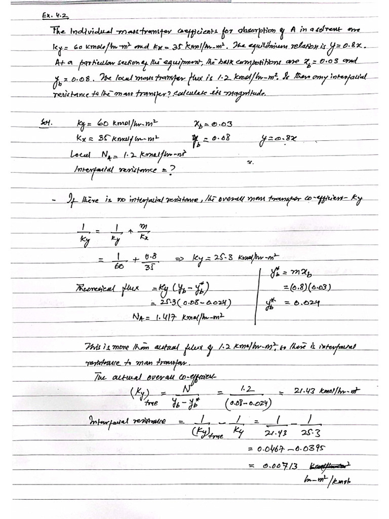 Mass Transfer Interface Basic Intro Pdf