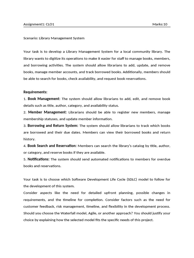 SE Assignment1-Fall 24 | PDF | Computers