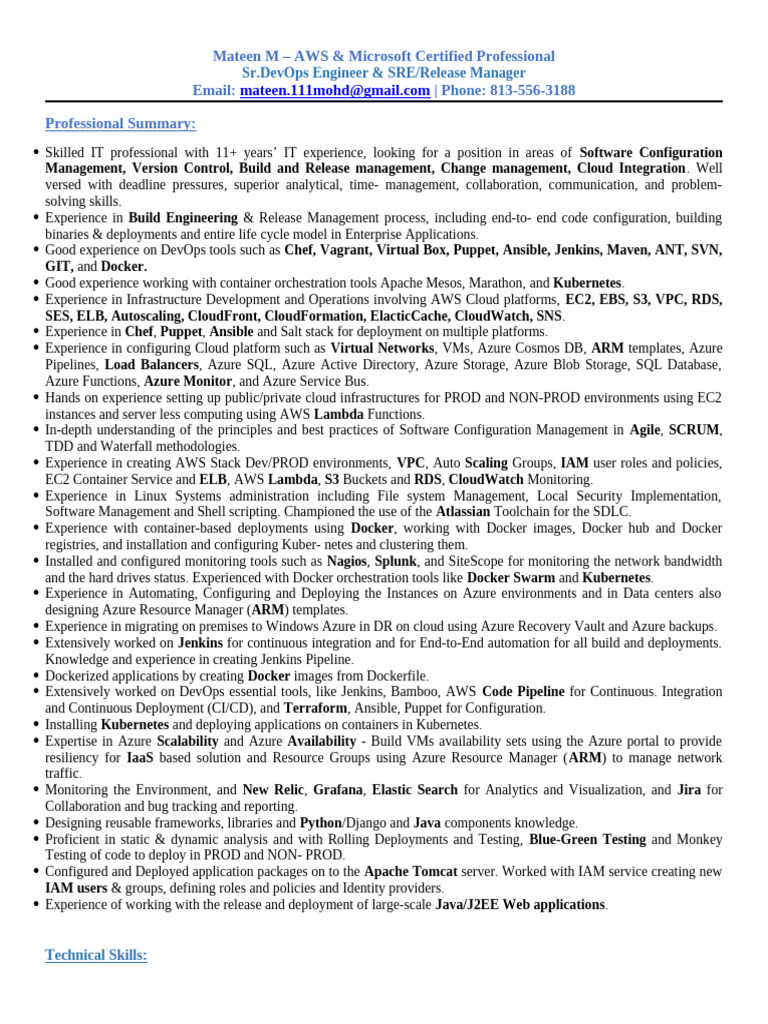 Abdul Mateen _DevOps | PDF | Cloud Computing | Microsoft Azure