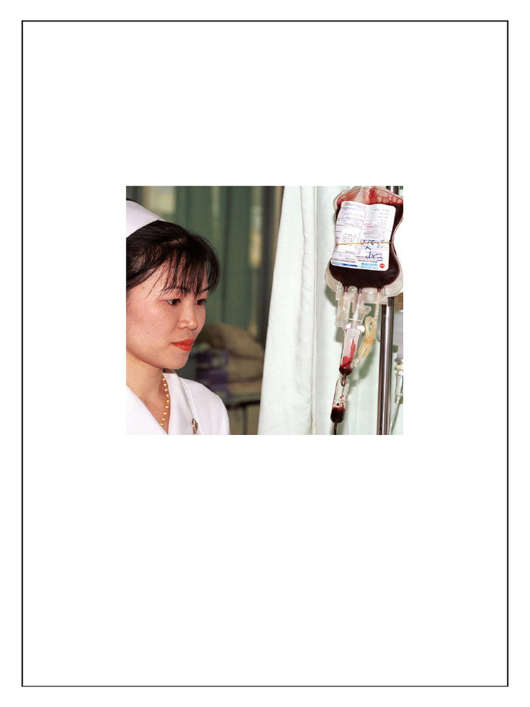 Blood Transfusion Procedure Guide | PDF | Blood Transfusion ...