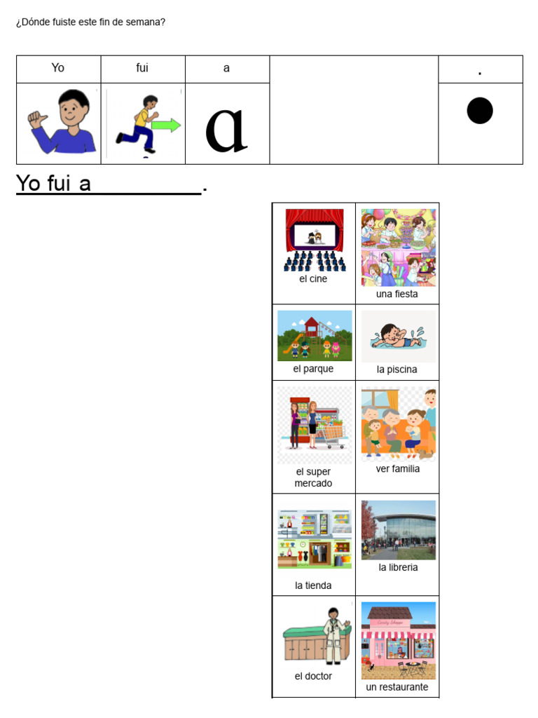 Writing Prompts and Visual Schedule | PDF