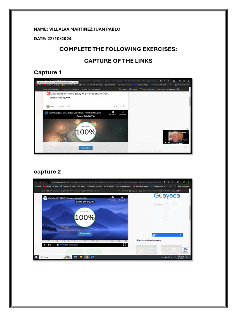 CLASS ACTIVITY 2, 2do Parcial | PDF
