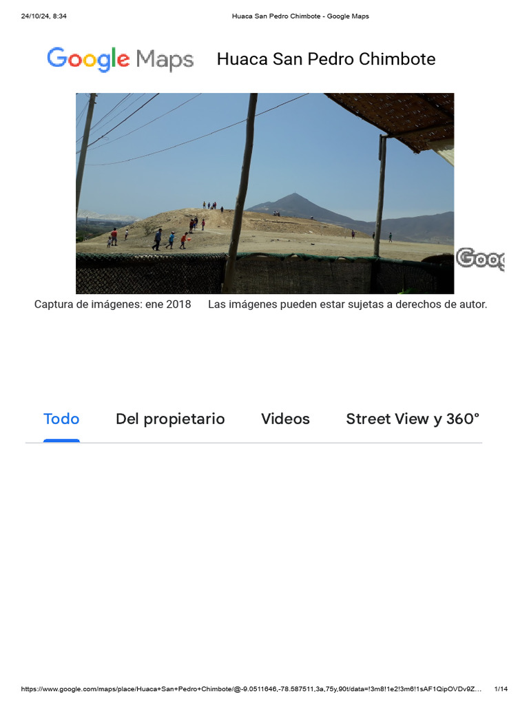 Huaca San Pedro Chimbote - Google Maps | PDF | Business | Science ...