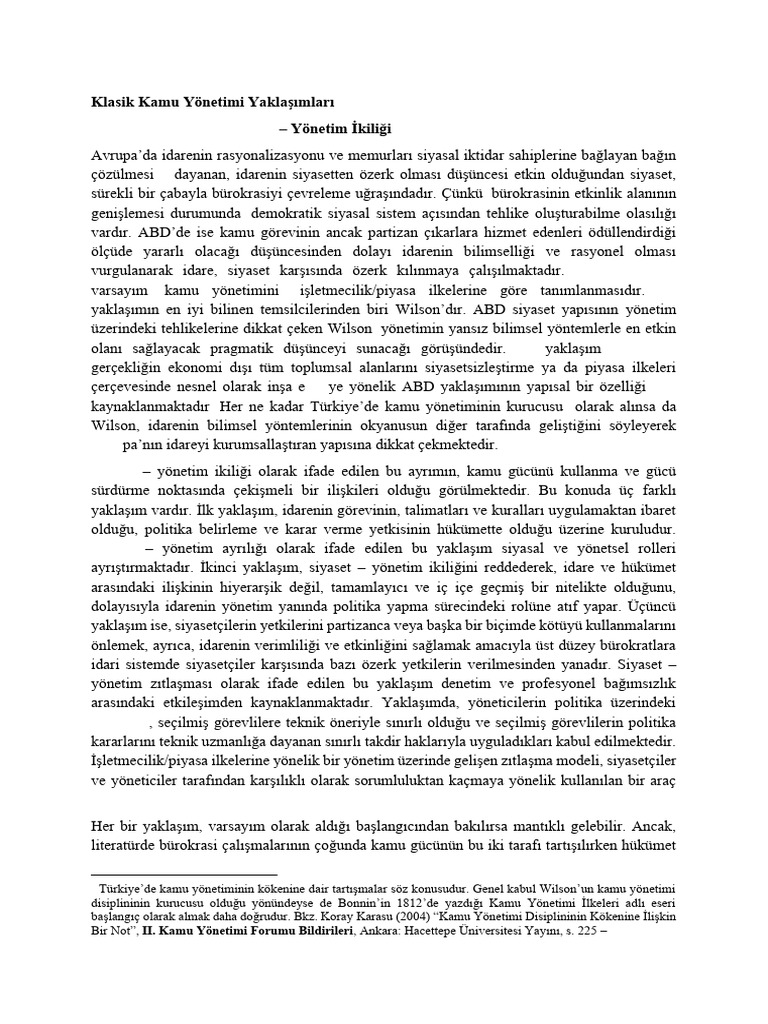 Yönetim Bilimi 1 - 3. hafta | PDF