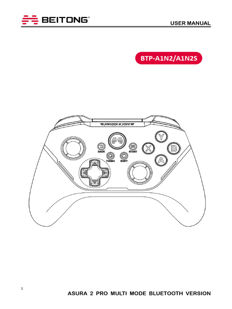 User Manual - Asura 2pro Multi Mode Bluetooth Version - BTP-A1N2&A1N2S V4.2 | PDF | Bluetooth ...