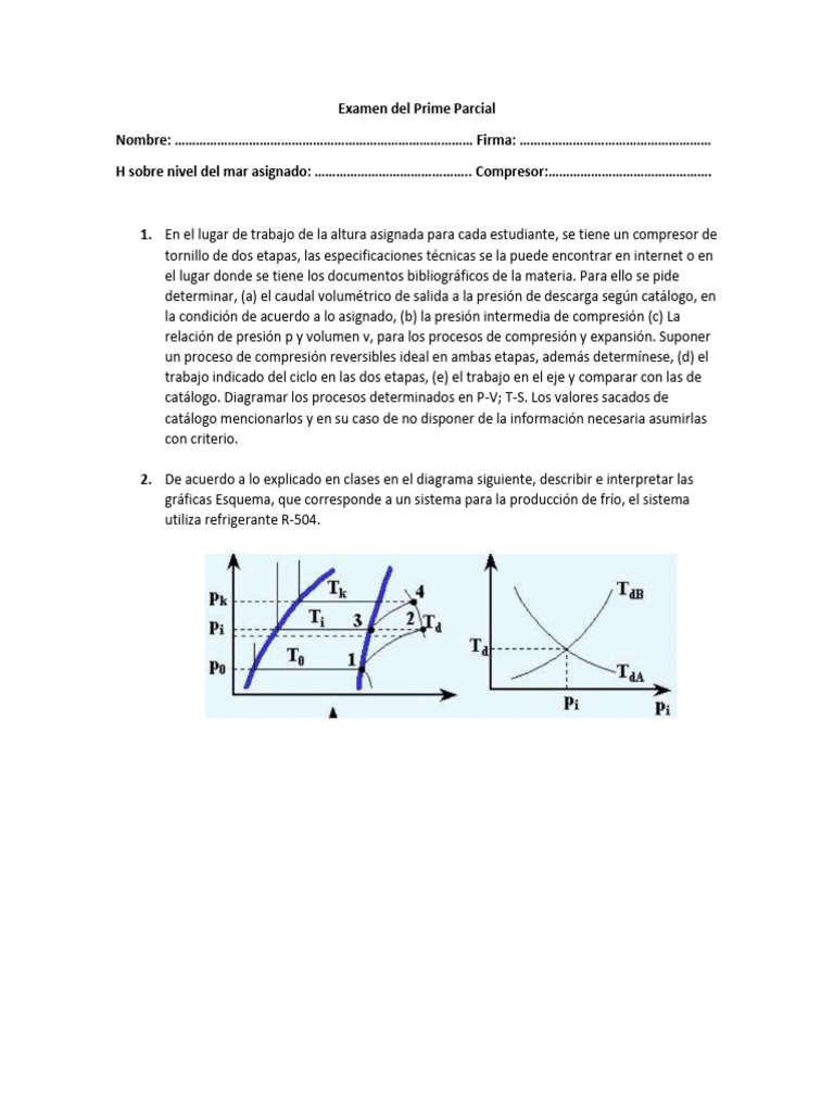 Examen Del Prime Parcial 2250 1 - 2022 | PDF | Métodos y materiales de ...