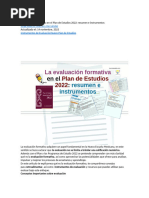 Instrumentos Evaluacion NEM | PDF