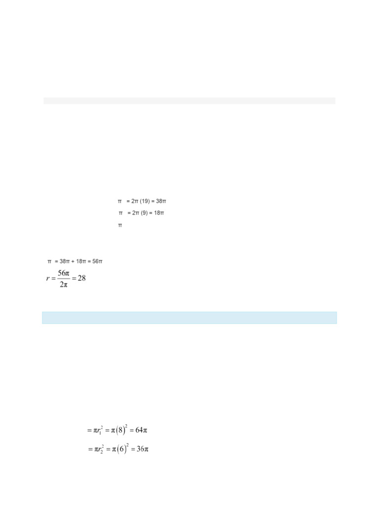ch12(1) | PDF | Area | Circle
