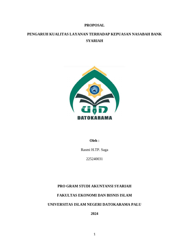 PROPOSAL Metodologi Penelitian | PDF