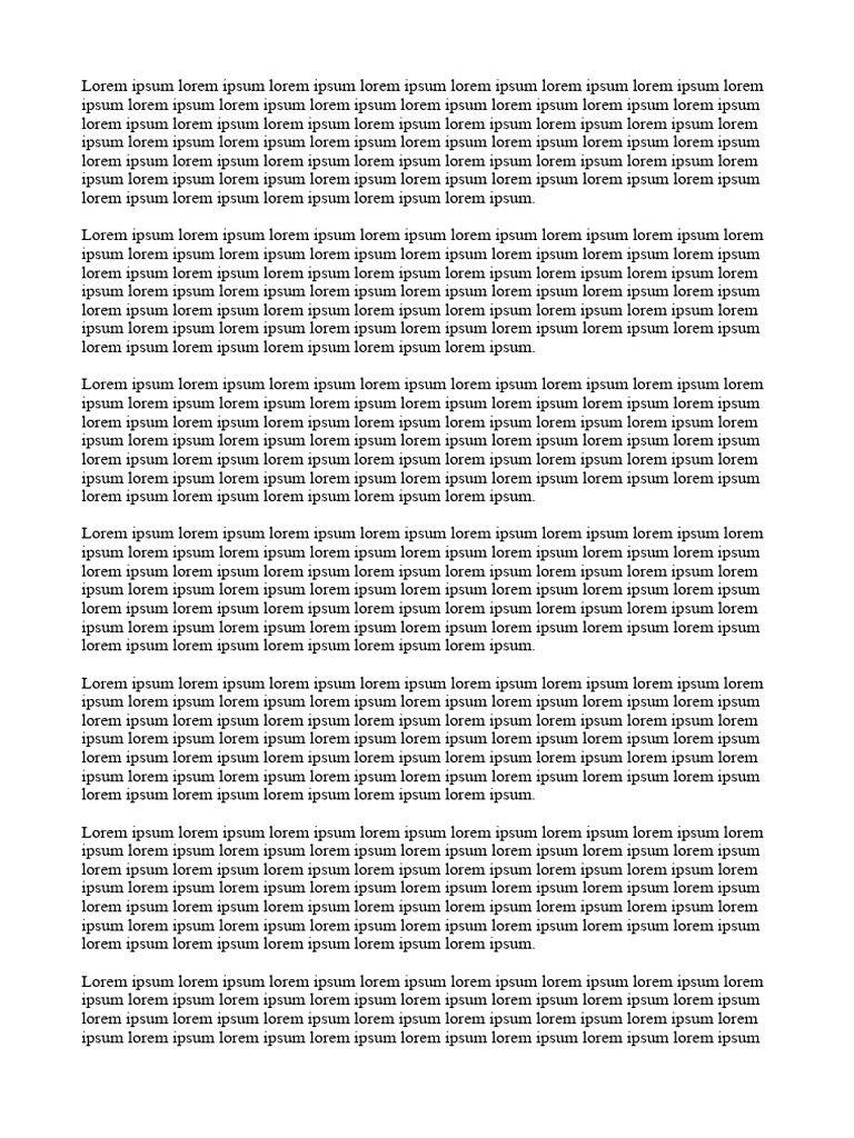 Teste de Software Lorem Ipsum | PDF