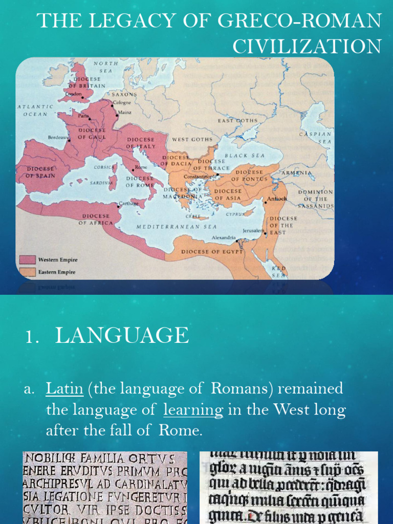 Greco-Roman Civilization Legacy Overview | PDF