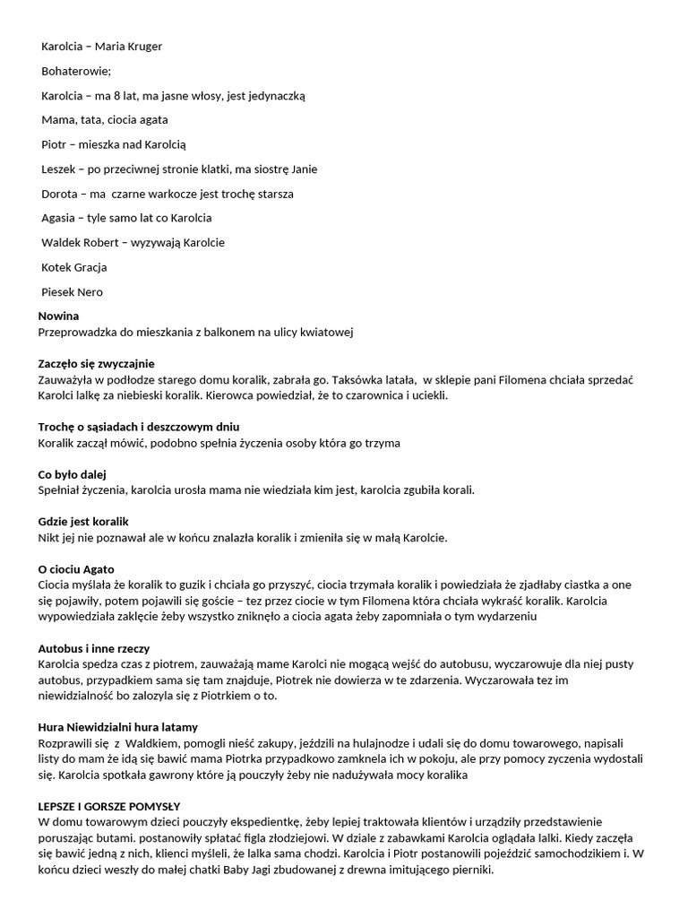 Karolcia Maria Kruger | PDF