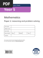 Year 5 Reasoning Test Set 1 Paper A | PDF