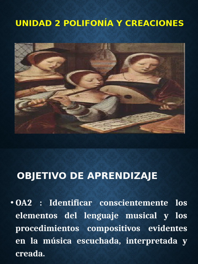 La Polifonía 7básico | PDF | Composiciones Musicales | Melodía