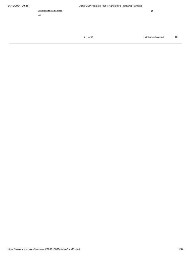 John CSP Project - PDF - Agriculture - Organic Farming | PDF | Computer ...