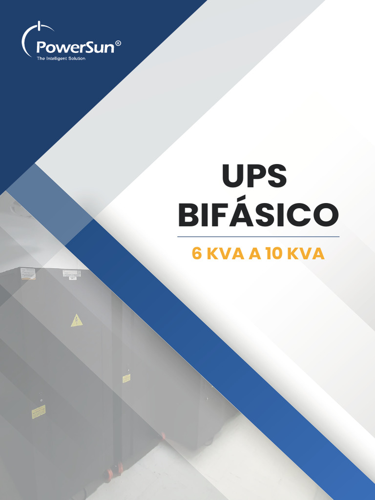 Ficha Técnica UPS PowerSun® 6 - 10 kVA | PDF | Ingenieria Eléctrica | Energia electrica