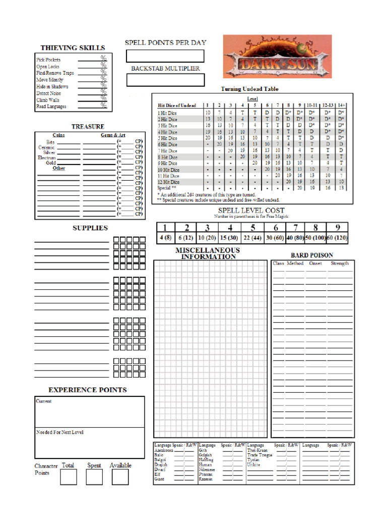 DS_Char_Sheet_04 | PDF
