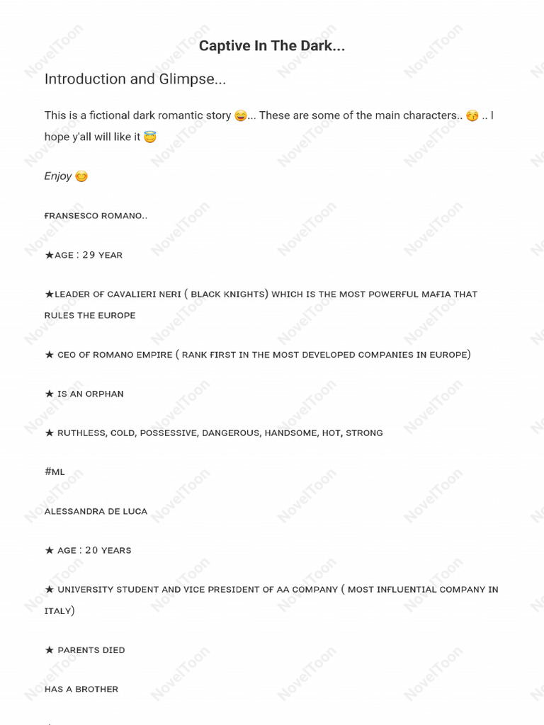 Captive in The Dark... | PDF