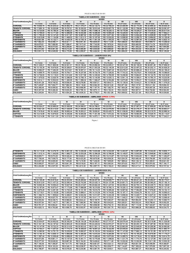 Subsídios PMRN 2024-2026 | PDF
