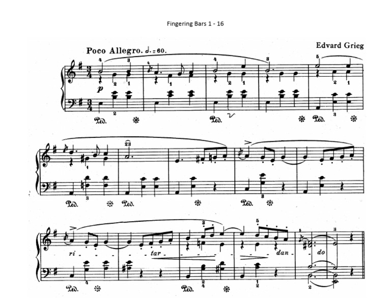 Grieg Valse B1 - 16 | PDF