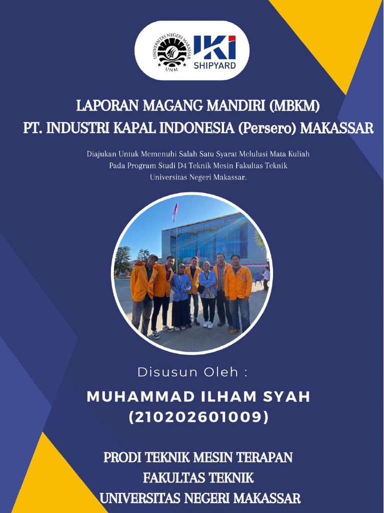 Laporan MBKM Muh Ilham Syah | PDF | Teknologi & Rekayasa