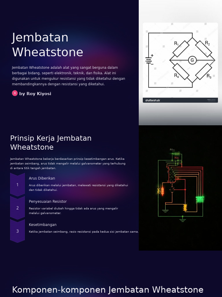 Jembatan Wheatstone | PDF