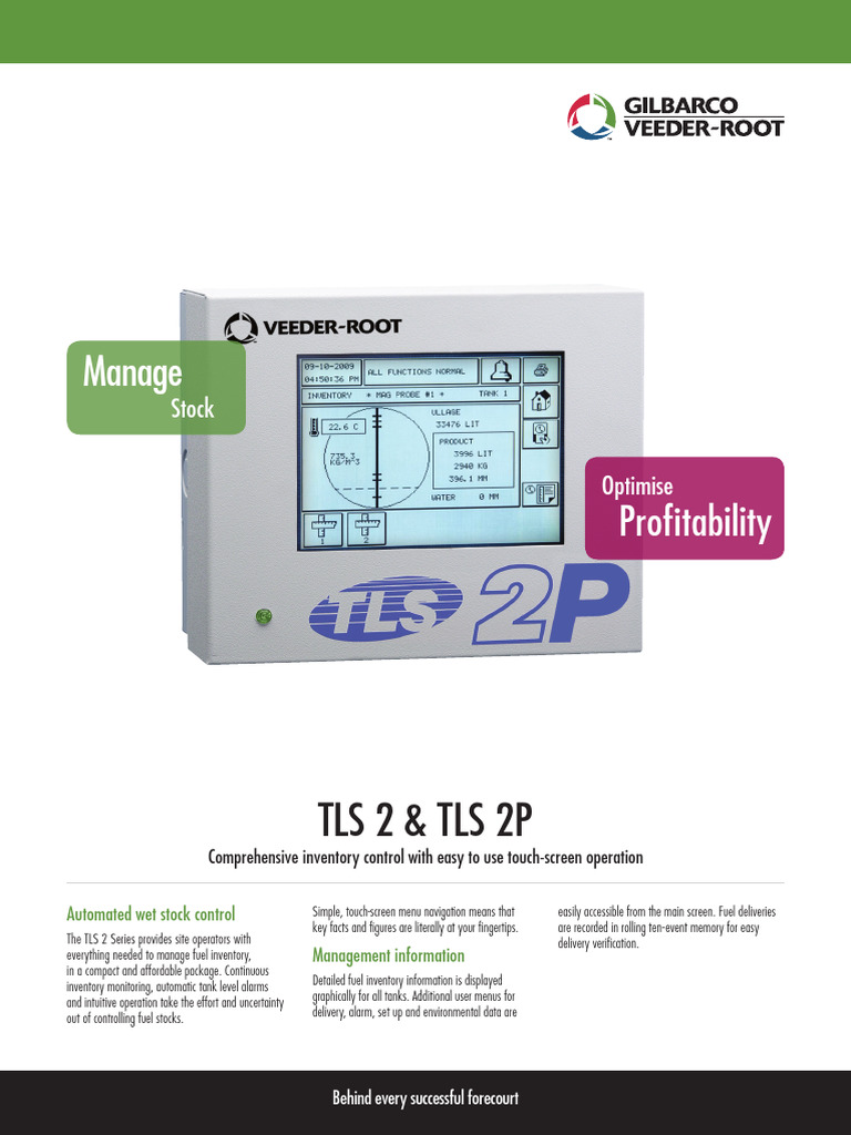 TLS_2_Series(1) | PDF | Filling Station | Usb
