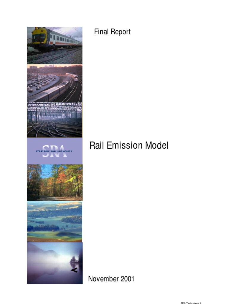 Rail Emission Model | PDF | Exhaust Gas | Air Pollution