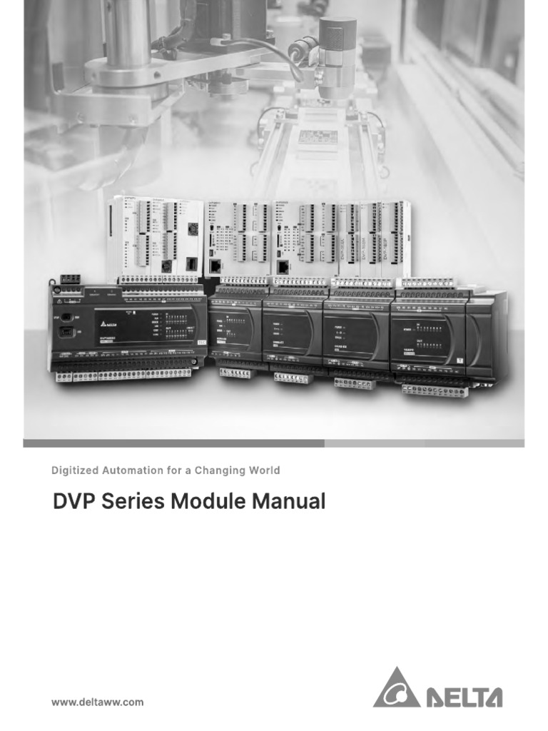 DVP Series Module Manual - DELTA - IA-PLC - DVP - MDM - EN - 20240226 | PDF | Electronics ...