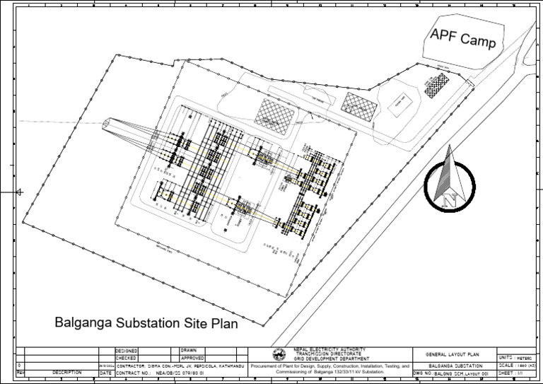 4. General Layout Plan of BAL SS | PDF