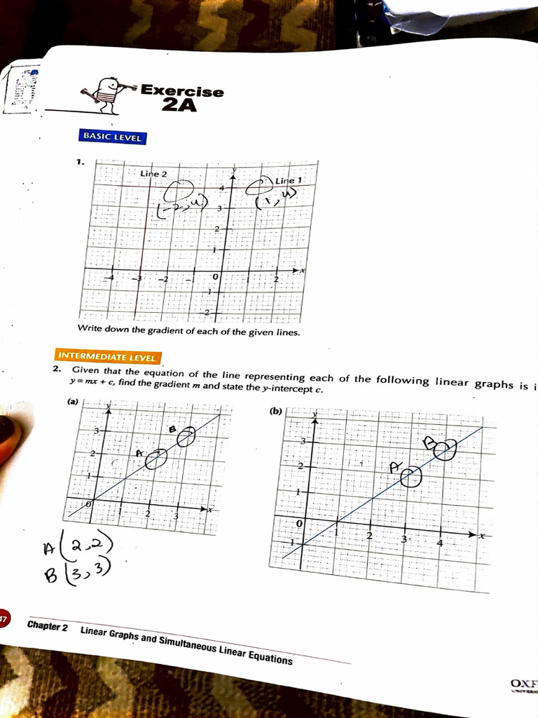 D2, 7 Images, Exercise 2A | PDF | Equations | Algebra