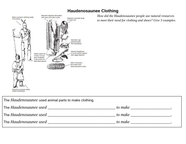 Native American Clothing | PDF