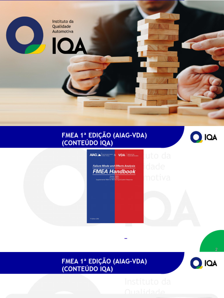FMEA AIAG VDA - IQA - Conteúdo IQA | PDF | Rede de computadores | Planejamento