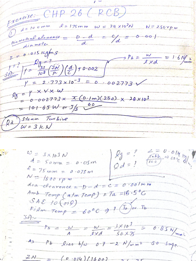 Exercise - SCB (Without Q8 ) | PDF