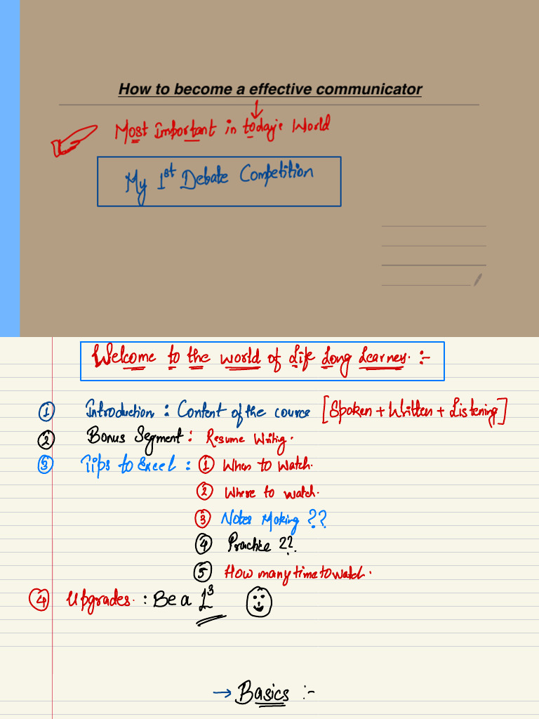 Summary Notes Recap Pdf Human Communication