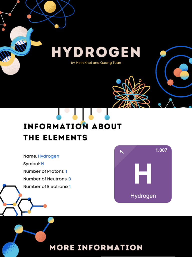 Science Hydrogen Project | PDF | Hydrogen | Chemistry