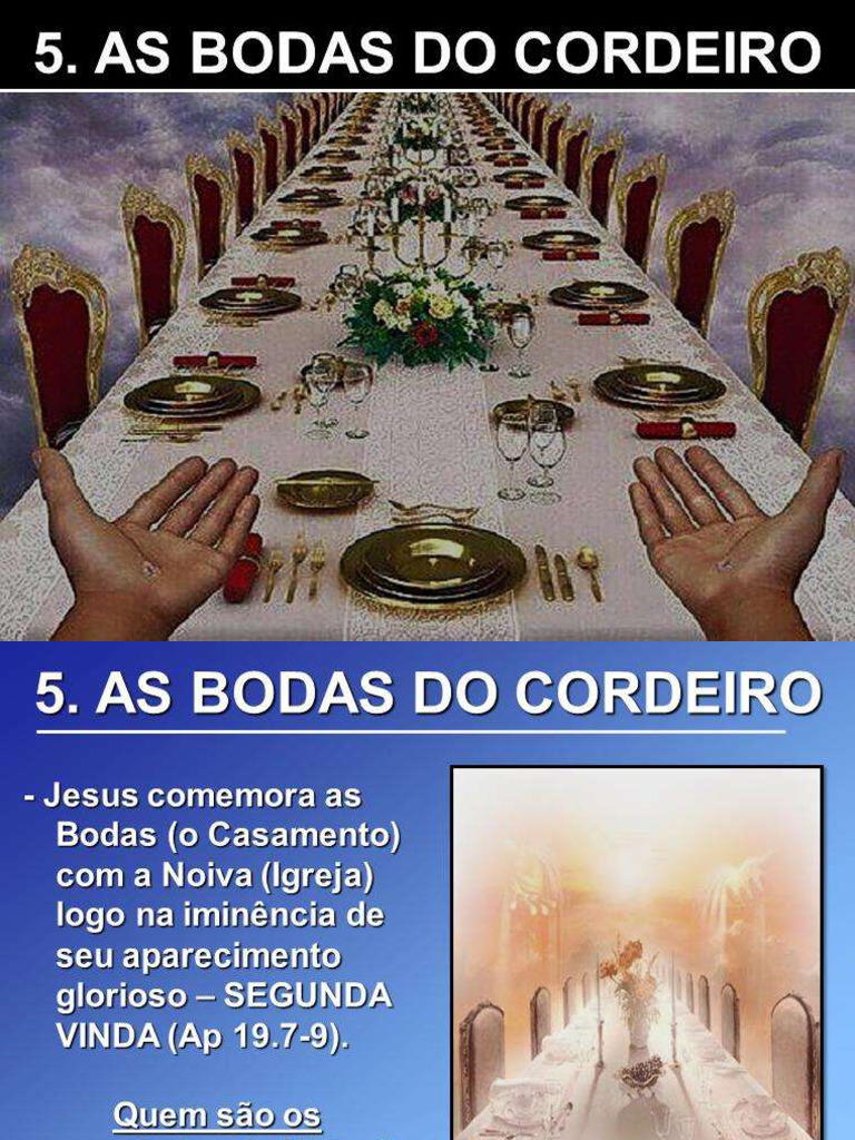 As Bodas do Cordeiro | PDF