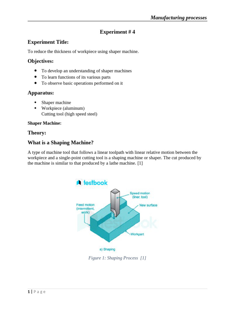 Experiment No 4 | PDF | Machine Tool | Machines